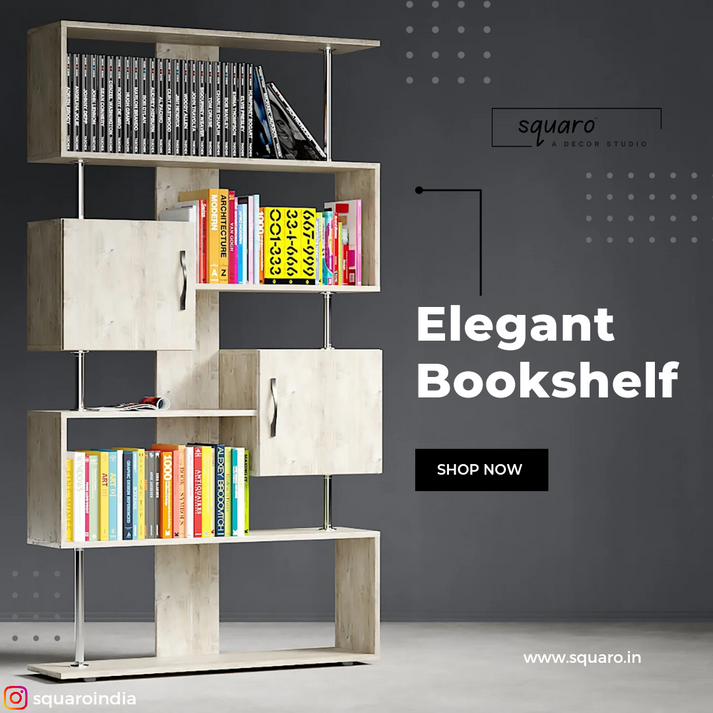 Wood Open Book shelves With Locker shelves – squaro™